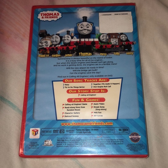 Thomas & Friends | Toys | New Thomas Friends Calling All Engines Dvd | Poshmark